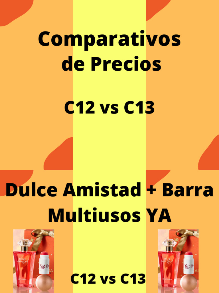 Precios C12 VS C13 2024 | PDF