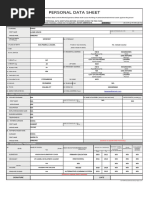 Blank Form - Pds 2023 | PDF