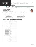 Kylian Mbappé: Football's Rising Star | PDF