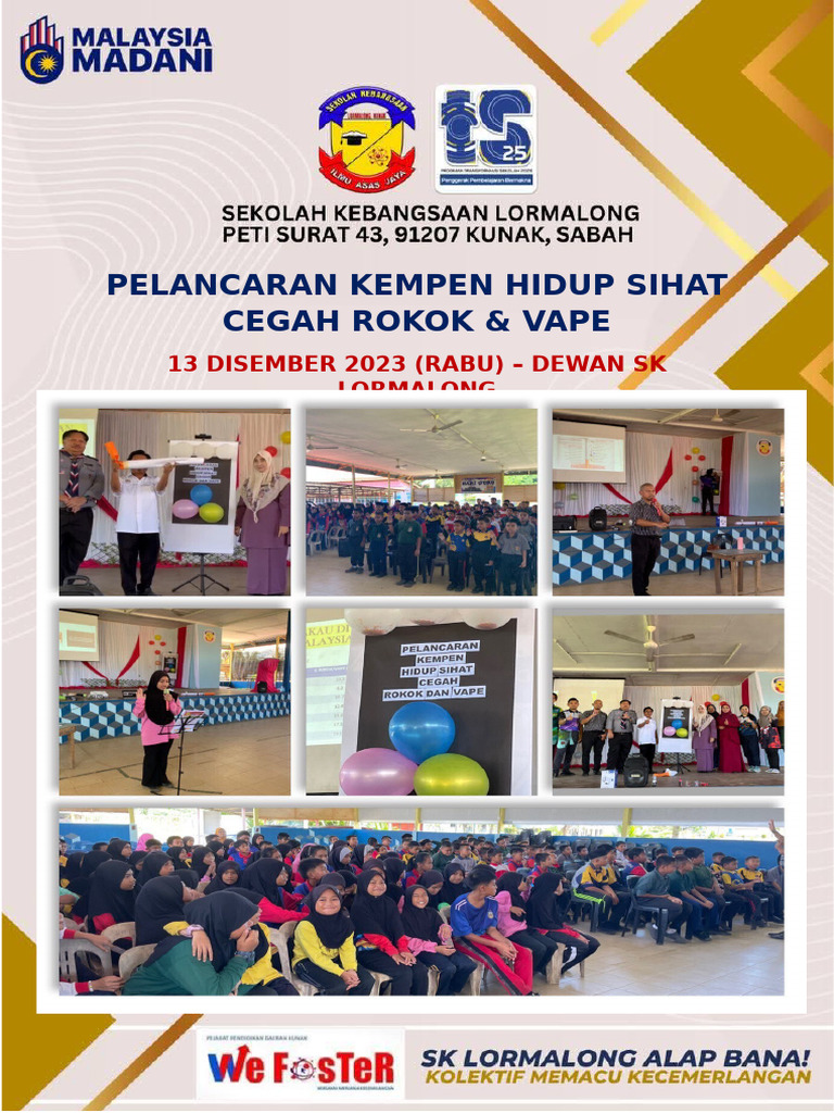 Pelancaran Kempen Hidup Sihat | PDF