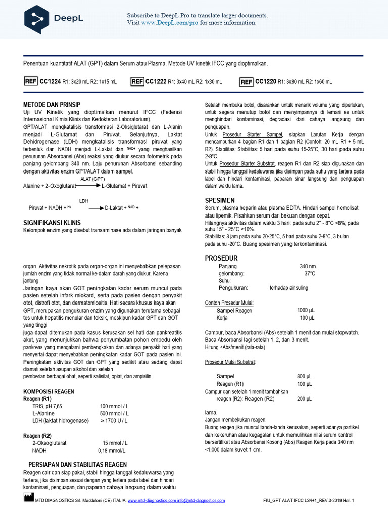 FIU - GPT ALAT IFCC LS 4+1 - ENG ITA REV.03-2019 Id | PDF