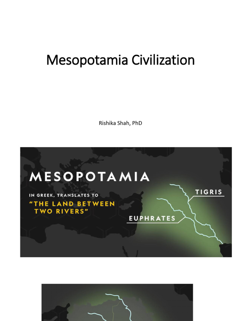 Overview of Mesopotamian Civilization | PDF | Sumer