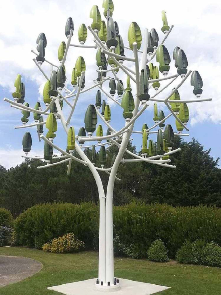 Aeroleaf Wind Turbine - A Projec - Sandeep N | PDF | Wind Turbine ...