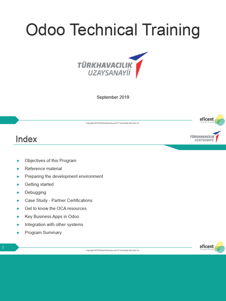 TAI Odoo Technical Training V1.0 7 | PDF | Postgre Sql | Identity Document