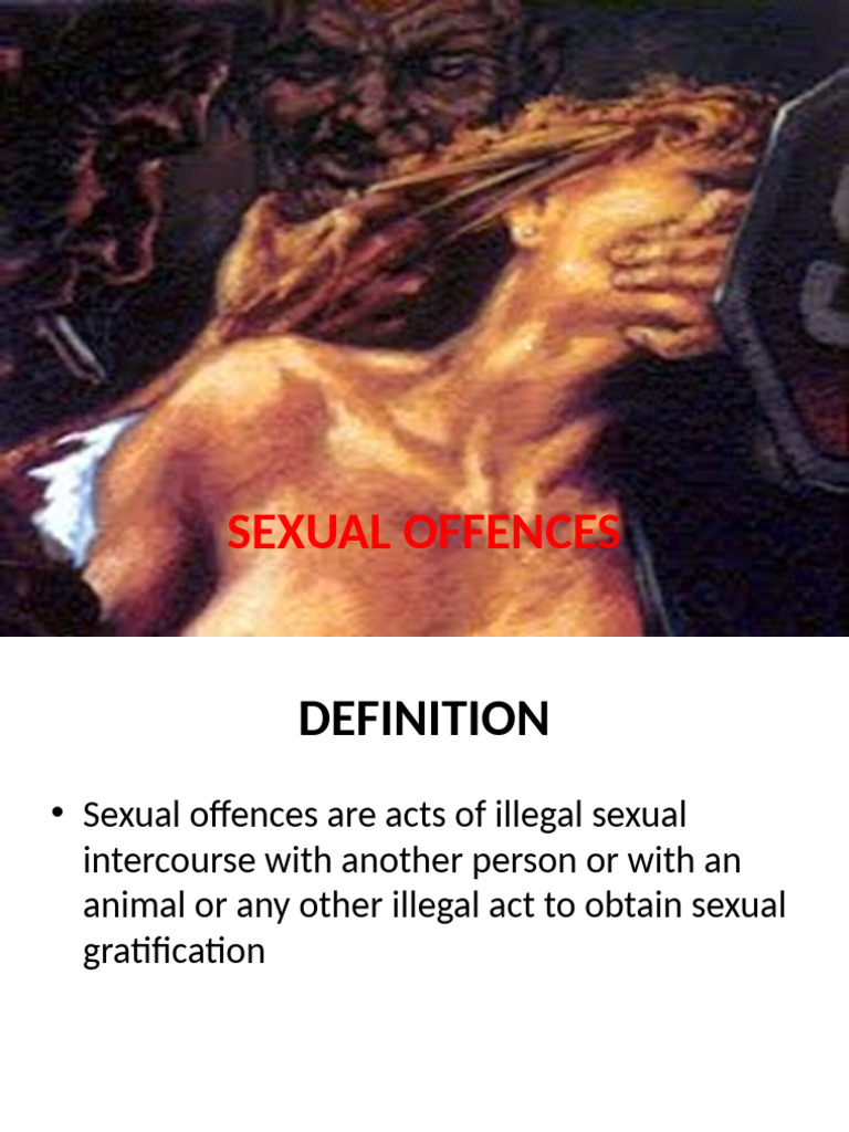 Sexual Offences | PDF | Rape | Consent