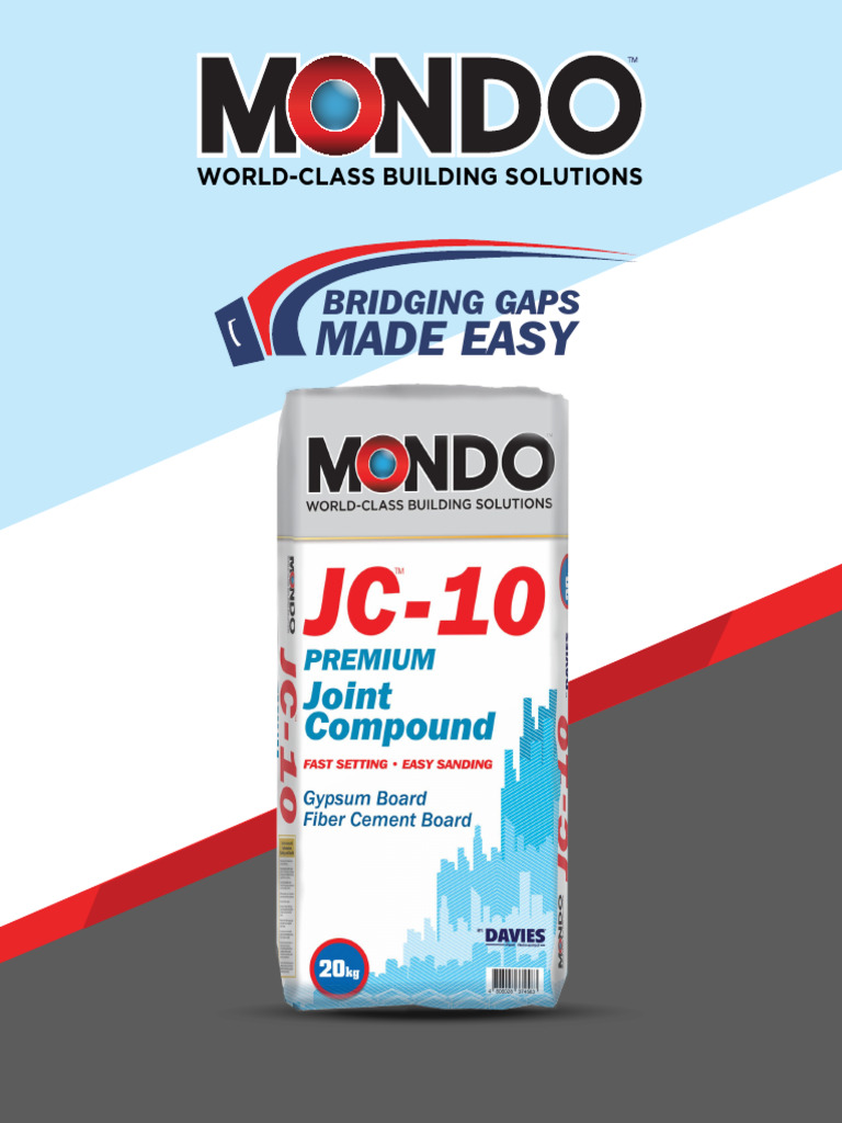 Mondo JC-10 Brochure | PDF | Materials | Building Engineering