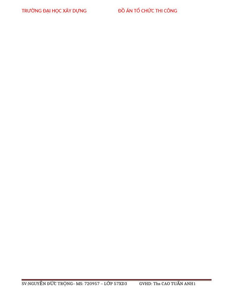 bài tm đa tctc (klg cốt thép, cốp pha) | PDF