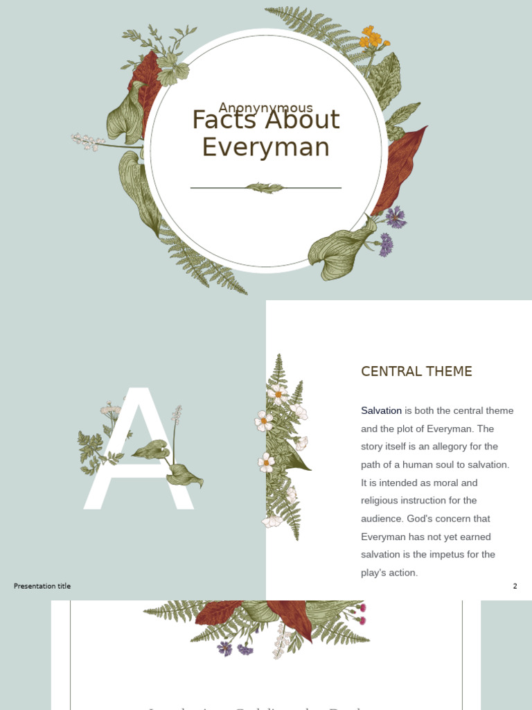 Facts About Everyman | PDF | Sacraments | Christian Soteriology