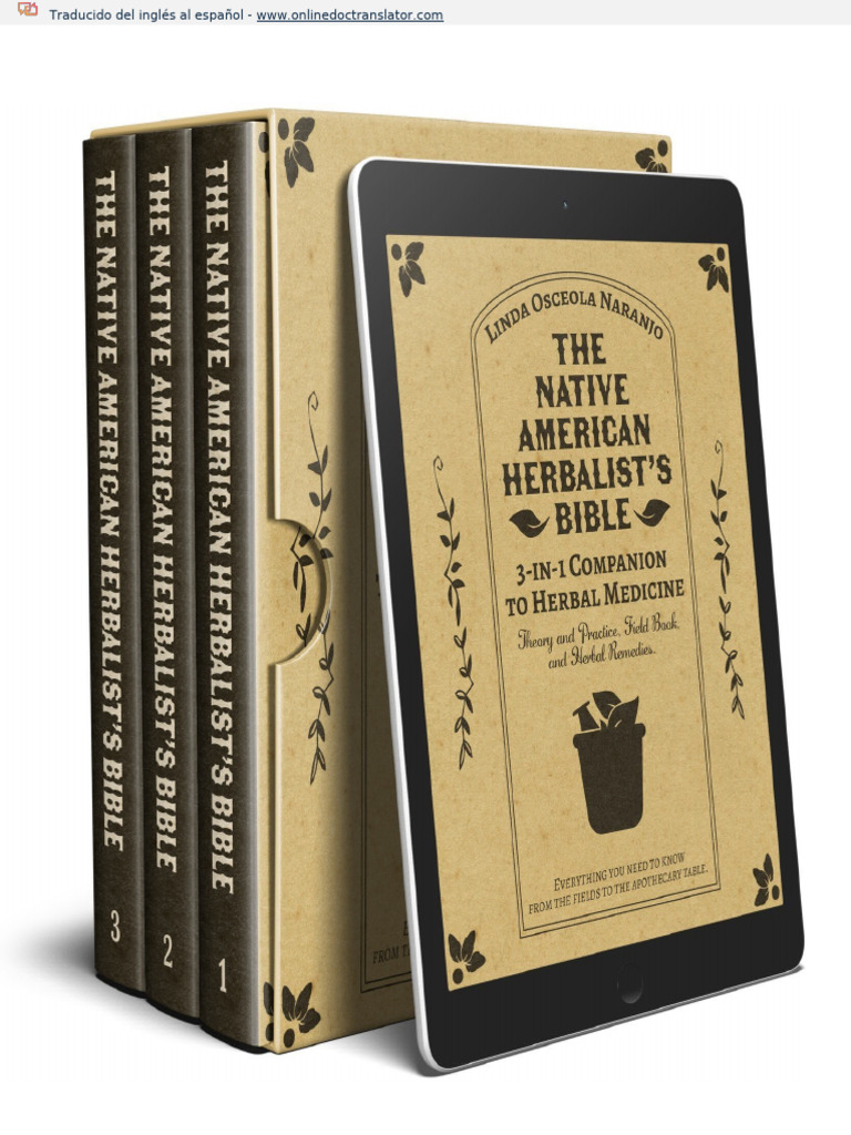 The Native American Herbalists Bible 3 in 1 Companion To Herbal ...