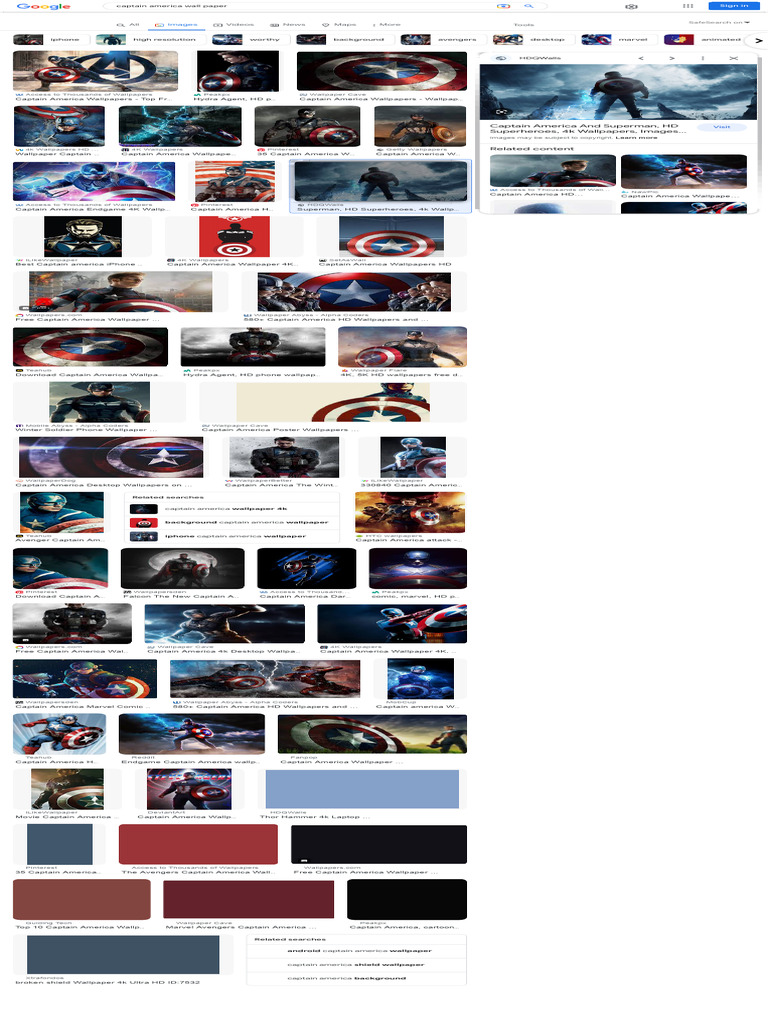 Captain America Wall Paper - Google Search | PDF