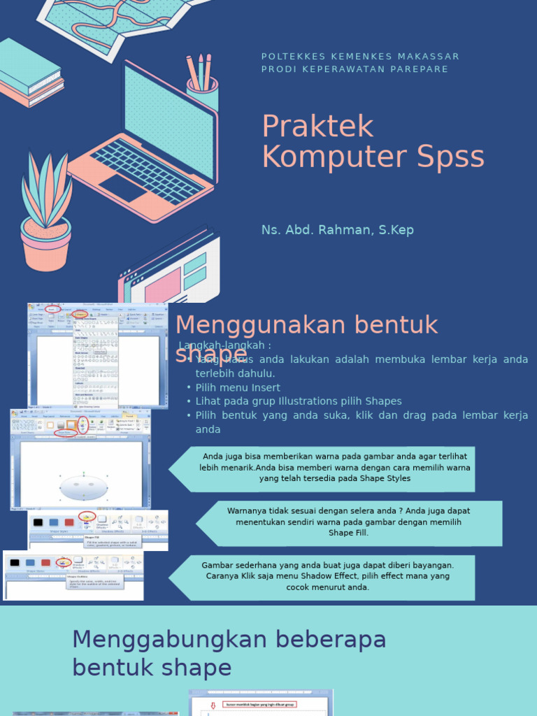 Panduan SPSS: Membuat Grafik dan Shape | PDF