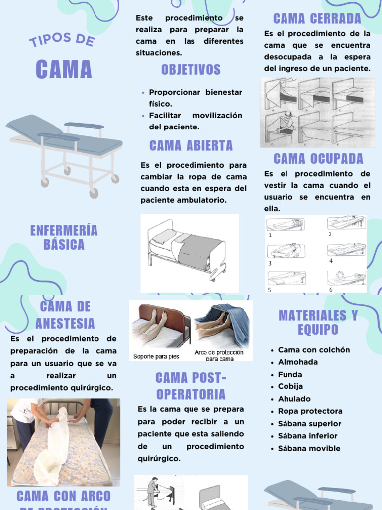 Brochure Tipos de Camas | PDF