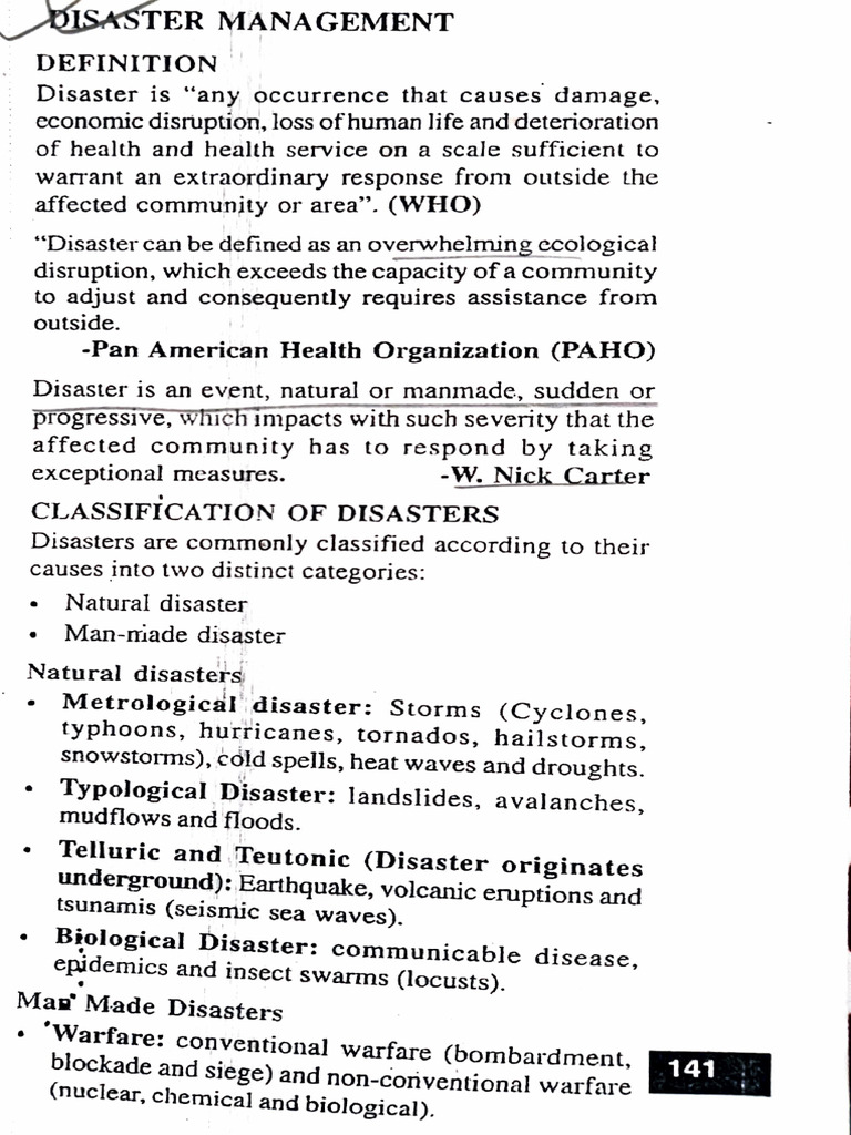 Disaster Management | PDF | Natural Disasters | Emergency Management