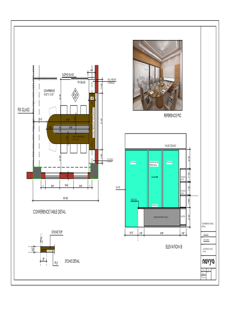 Conference Table Detail | PDF