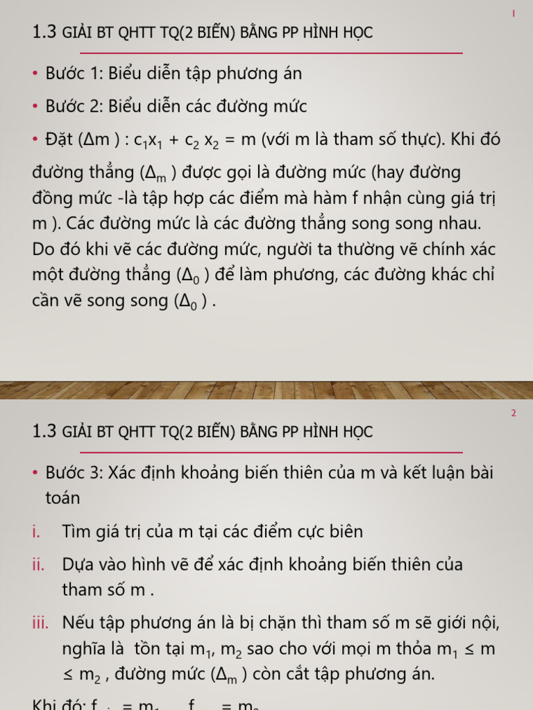E-Learning-2t (Lan2) - PP Hinh Hoc Giai BT QHTT (2 Bien) | PDF