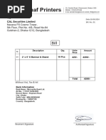 Newspaper Bill Format Template | PDF