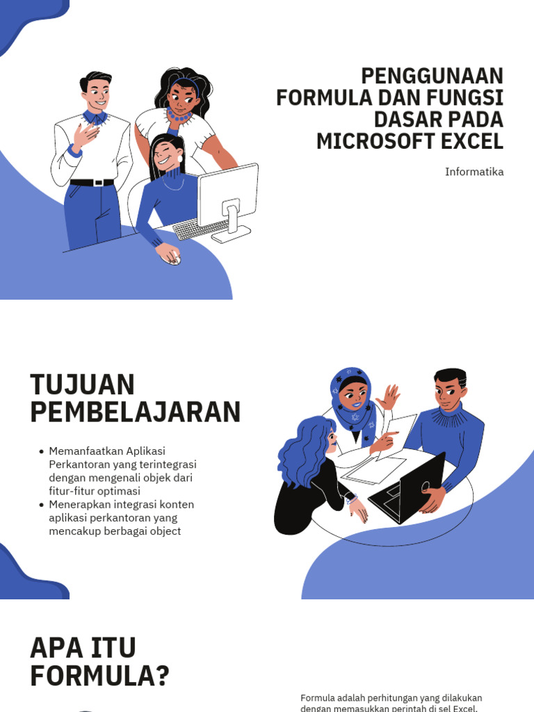 Penggunaan Formula Dan Fungsi Dasar Pada Microsoft Excel - 20241121 - 091546 - 0000 | PDF