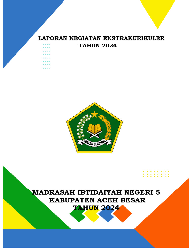 Laporan Ekstrakurikuler 2024 | PDF