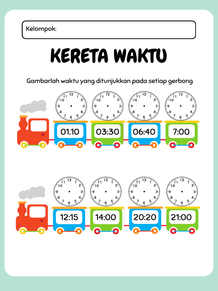 Modul Ajar - Kelas 2 - MTK - Waktu Dan Durasi-16 | PDF