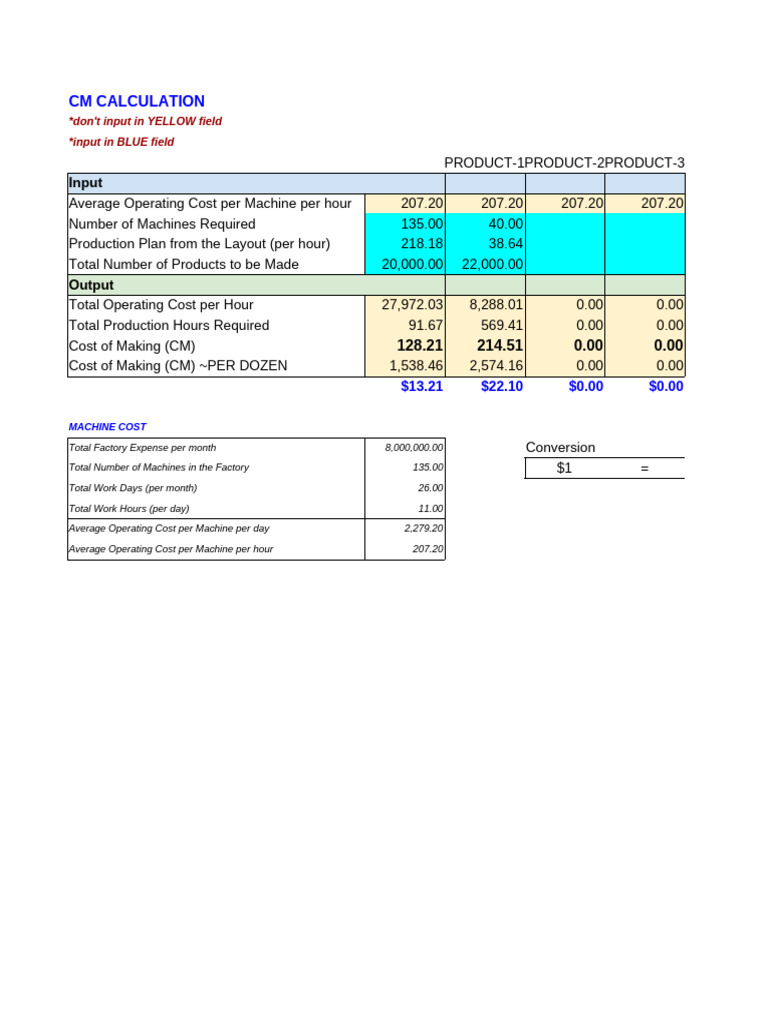 BOM Calculation | PDF | Clothing | Textiles