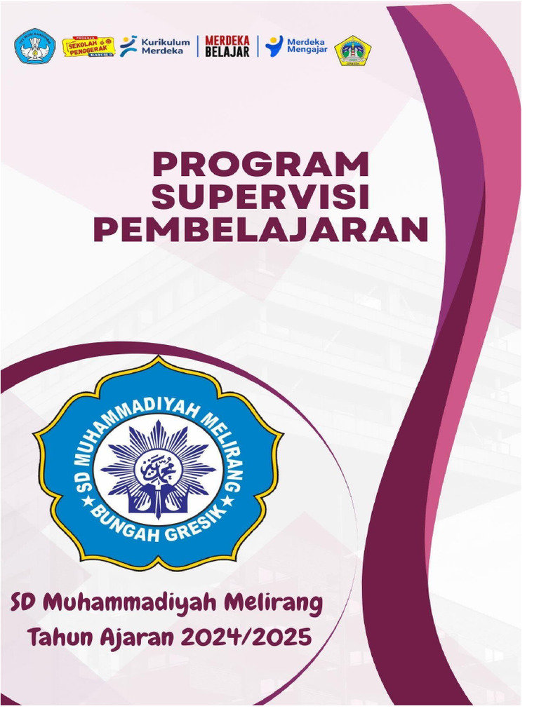 Program Supervisi 2024-2025 | PDF
