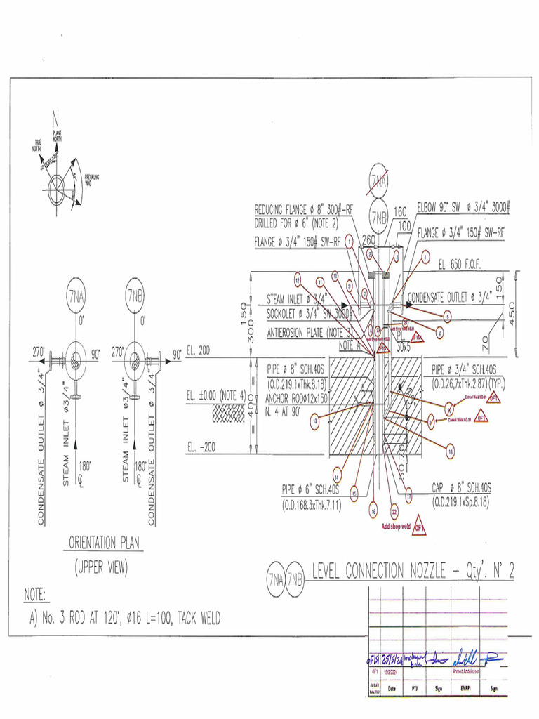 079254C-1L11A08-7NB-Level Connection Nozzle | PDF