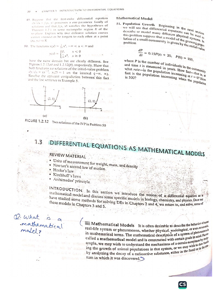 Models Of Ode Chapter 1 Pdf