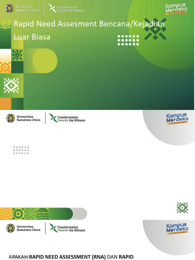Proses Rapid Need Assessment Bencana | PDF