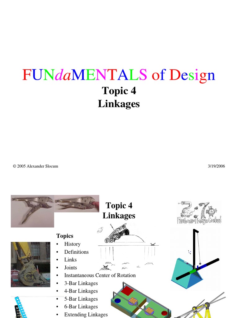 Linkages | Lever | Machines