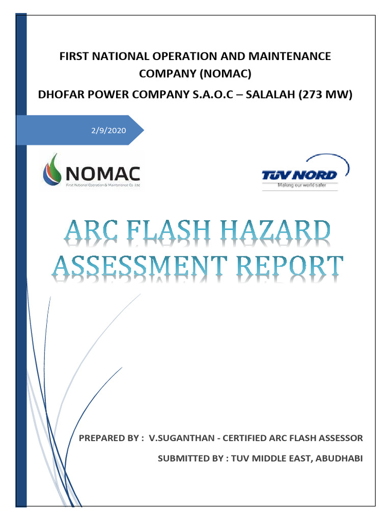 ARC Flash Hazard Assessment - SLL1 | PDF | Transformer | Electrical ...