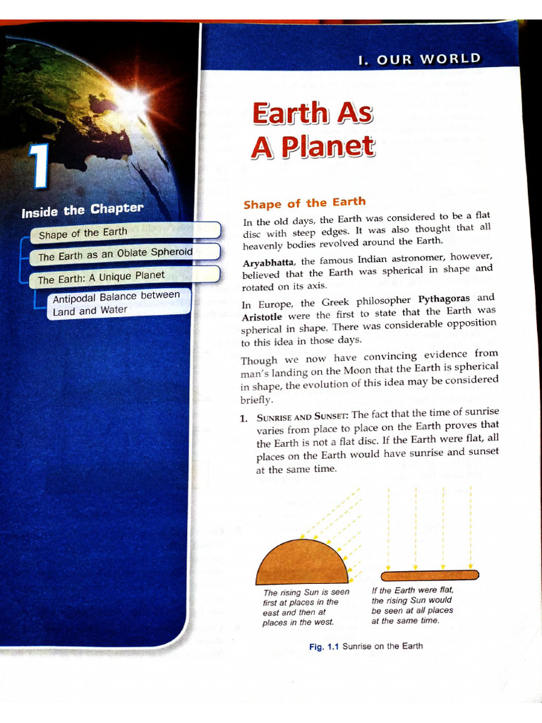 Earth As A Planet | PDF