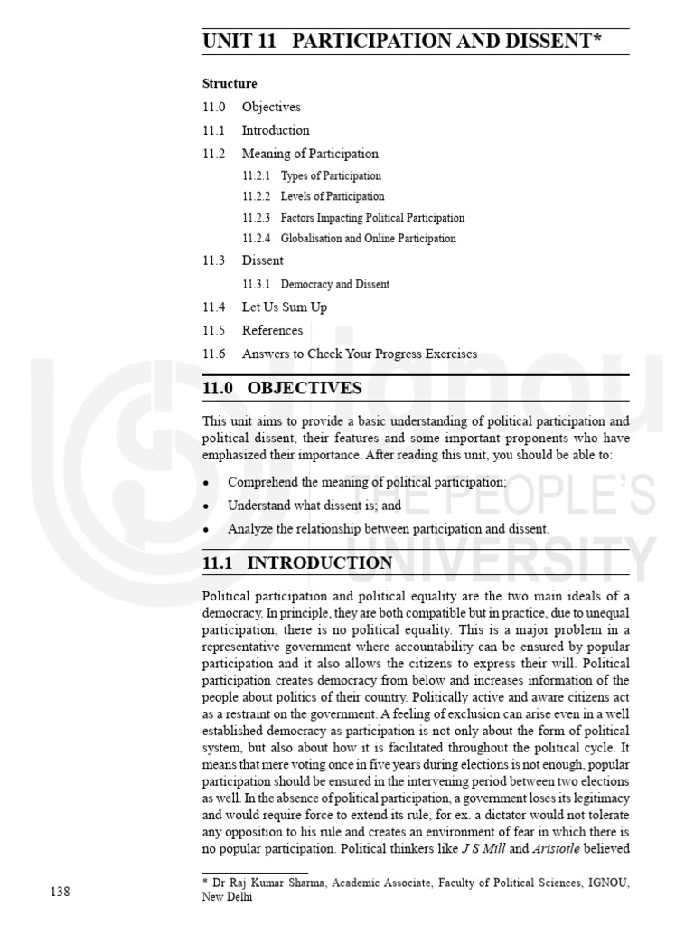 Unit 11 | PDF | Democracy | Political Ideologies
