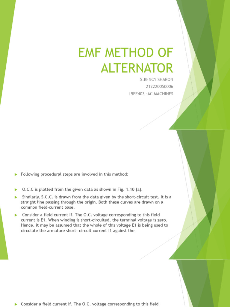 EMF Method | PDF
