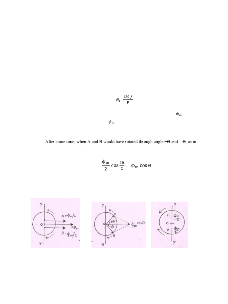 Double Field Revolving Theory | PDF | Electric Motor | Electromagnetic ...