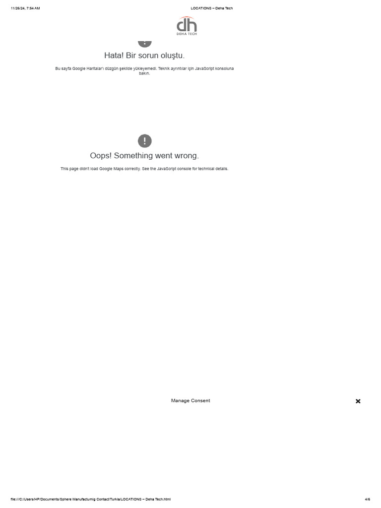 LOCATIONS - Deha Tech-4 | PDF