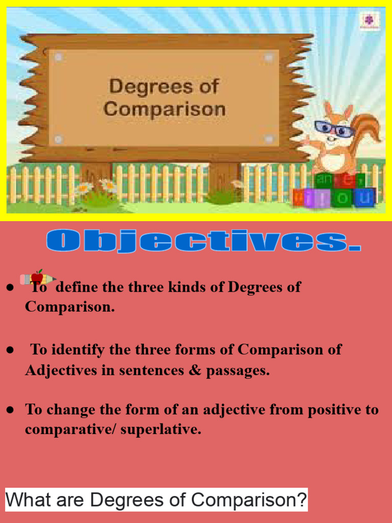 Understanding Degrees of Comparison | PDF | Adjective | Language Families