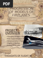 Key Milestones in Airplane Evolution | PDF