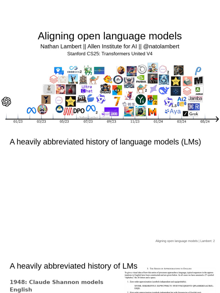 (18 April 2024) Aligning Open Language Models | PDF | Artificial Intelligence | Intelligence (AI ...