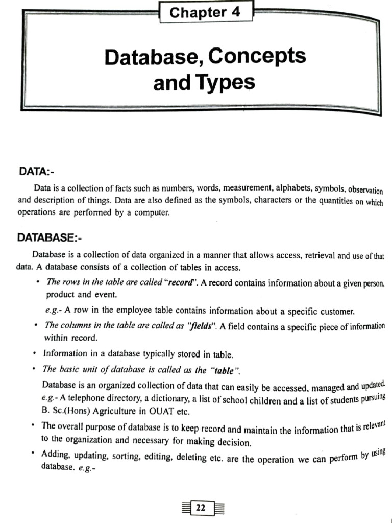 Database Concepts | PDF | Databases | Computer Data