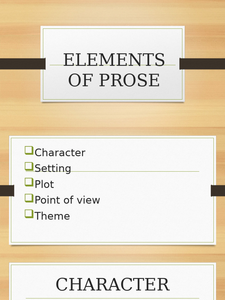 Elements of Prose | PDF | Harry Potter