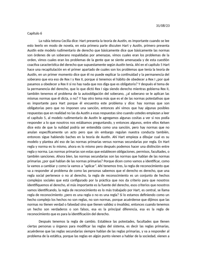 Filosofía Capítulo 6 | PDF | Caso de ley | Juez