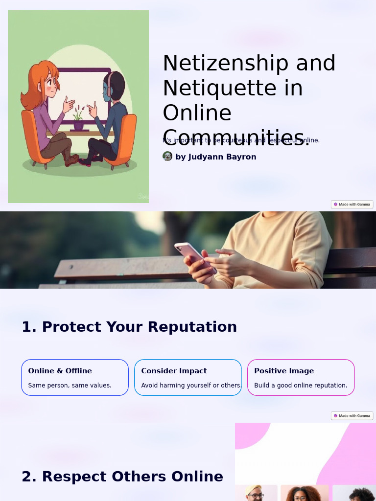 Proper Netiquette for Online Communities | PDF