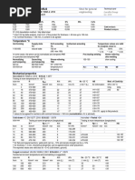 MDF Technical Data Sheet Overview | PDF | Materials Science | Building ...