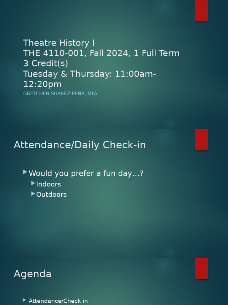 Lecture 23 - Review Final ExamPart I | PDF | Theatre | Commedia Dell'arte