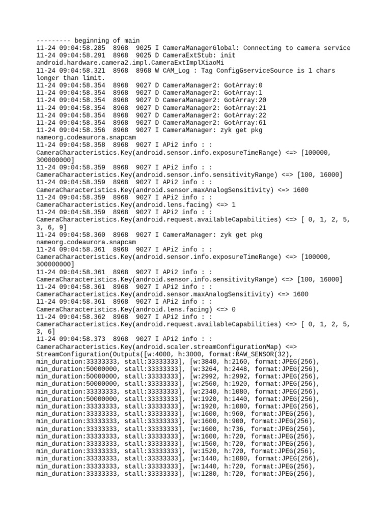 Log Cat 1732413898222 | PDF | Software Engineering | Computer Programming