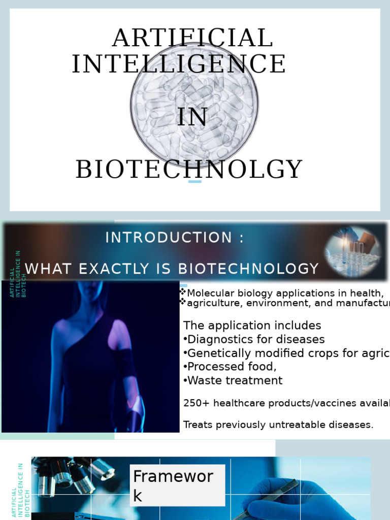 Artificial Intelligence in Biotechnology | PDF | Biotechnology ...