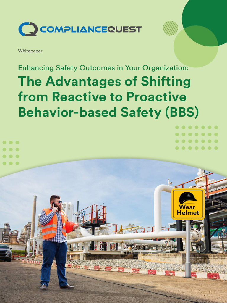 Enhancing Safety Outcomes in Your Organization Shifting-From-Reactive ...