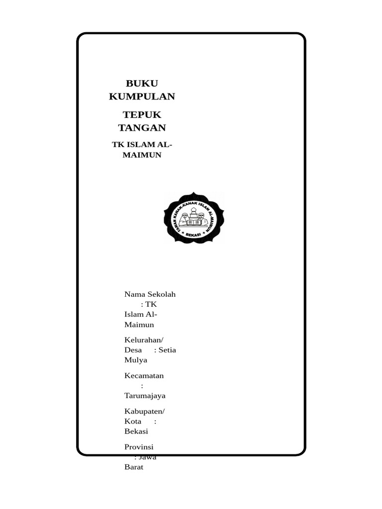 Tepuk Anak Soleh untuk TK Islam | PDF