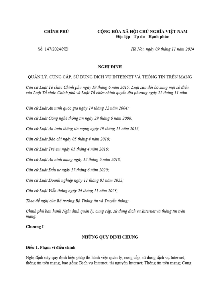 147 2024 ND-CP 480755 | PDF