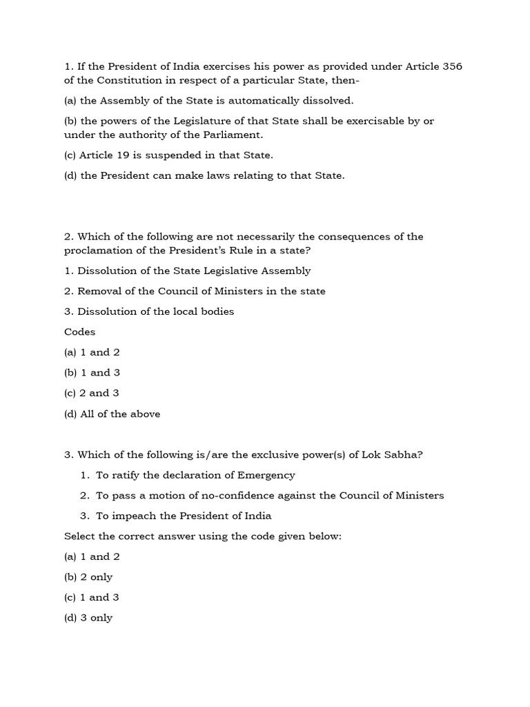 Emergency Questions | PDF